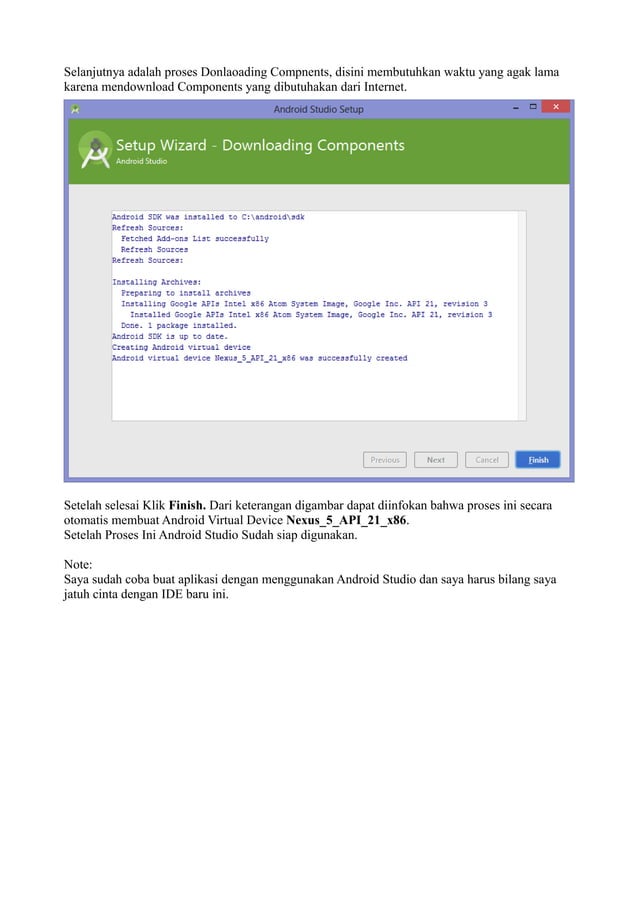 Panduan Instalasi Android Studio | PDF