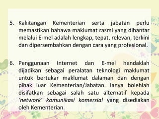Garis Panduan dan Etika Penggunaan Internet | PPT