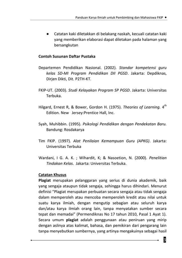 Panduan karil fkip_220213 | PDF