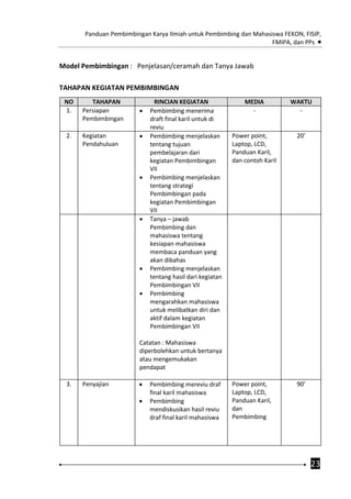 Panduan karil non_fkip_220213 | PDF