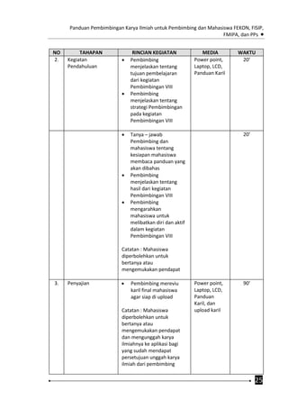 Panduan karil non_fkip_220213 | PDF