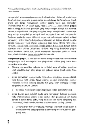 Panduan karil non_fkip_220213 | PDF