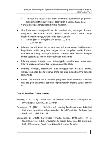 Panduan karil non_fkip_220213 | PDF