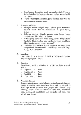 Panduan kerja praktek fix | PDF