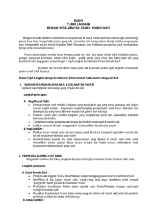 Panduan nasional keselamatan pasien rumah sakit (patient safety) | PDF