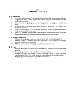 Panduan nasional keselamatan pasien rumah sakit (patient safety) | PDF