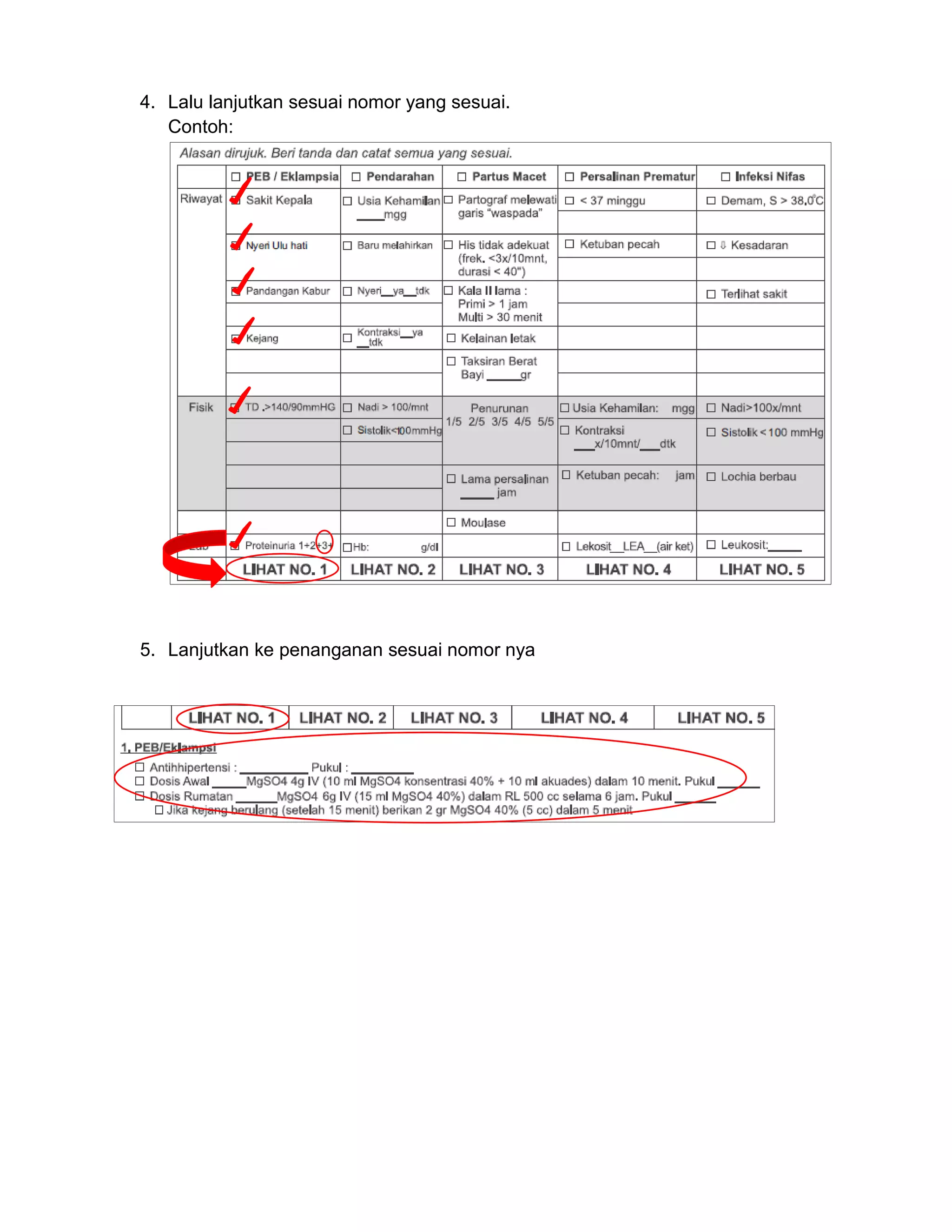 Panduan lembar rujukan karawang | PDF