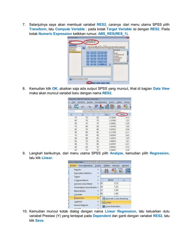 Panduan Lengkap Analisis Statistika dengan Aplikasi SPSS | PDF Panduan Lengkap Analisis Statistika dengan Aplikasi SPSS | PDF