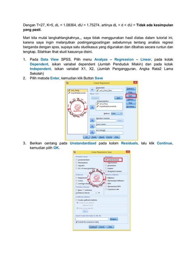 Panduan Lengkap Analisis Statistika dengan Aplikasi SPSS | PDF Panduan Lengkap Analisis Statistika dengan Aplikasi SPSS | PDF