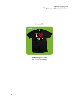 Panduan lengkap php ajax j query | PDF