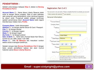 PANDUAN LIBERTY RESERVE MALAYSIA | PDF