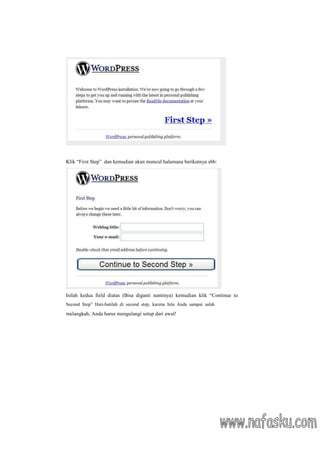 Panduan Membuat Wordpress | PDF