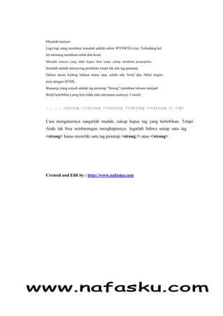 Panduan Membuat Wordpress | PDF