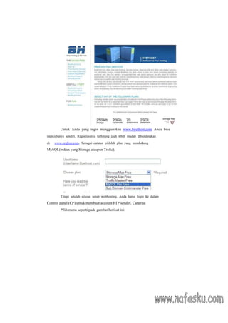 Panduan Membuat Wordpress | PDF