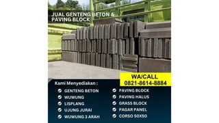 Panduan Memilih Warna dan Pola Paving Jalan yang Sesuai | PDF