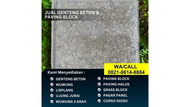 Panduan Memilih Warna dan Pola Paving Jalan yang Sesuai | PDF