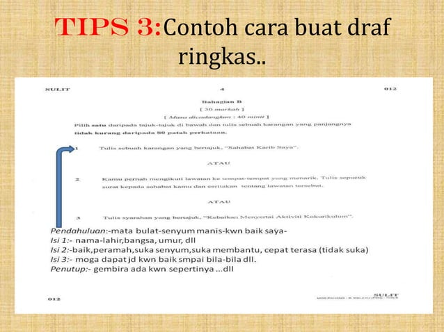 Panduan mencari isi karangan | PPTX