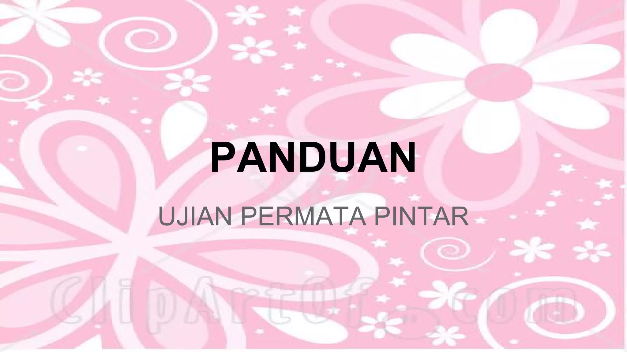 Panduan mendaftar ujian ukm1 permata pintar | PDF