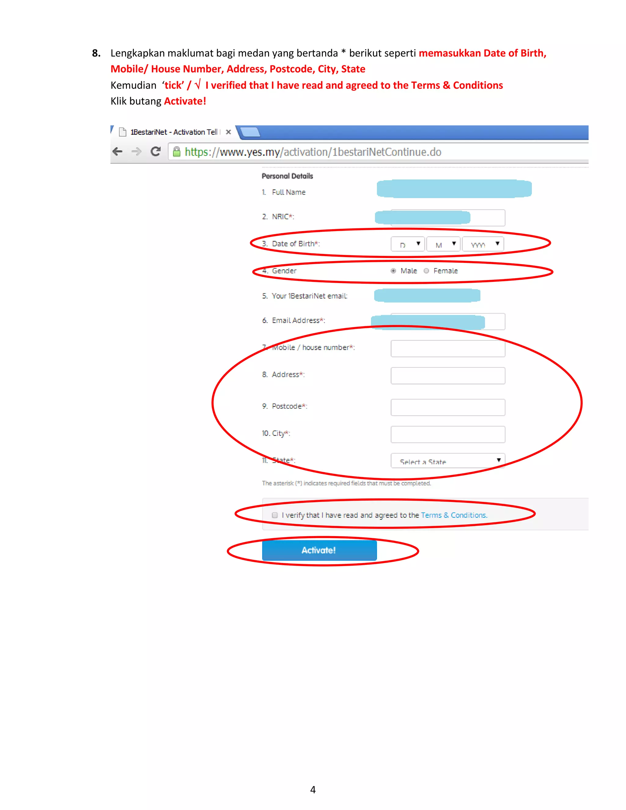 Panduan Mengaktifkan Yes ID atau Login FROG VLE menggunakan www.yes.my