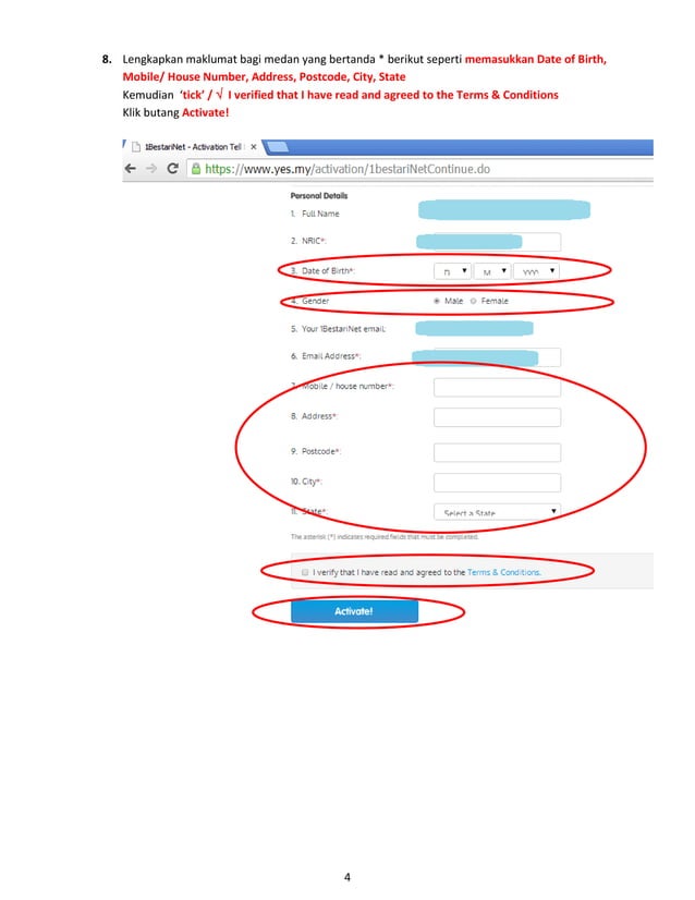 Panduan Mengaktifkan Yes ID atau Login FROG VLE menggunakan www.yes.my
