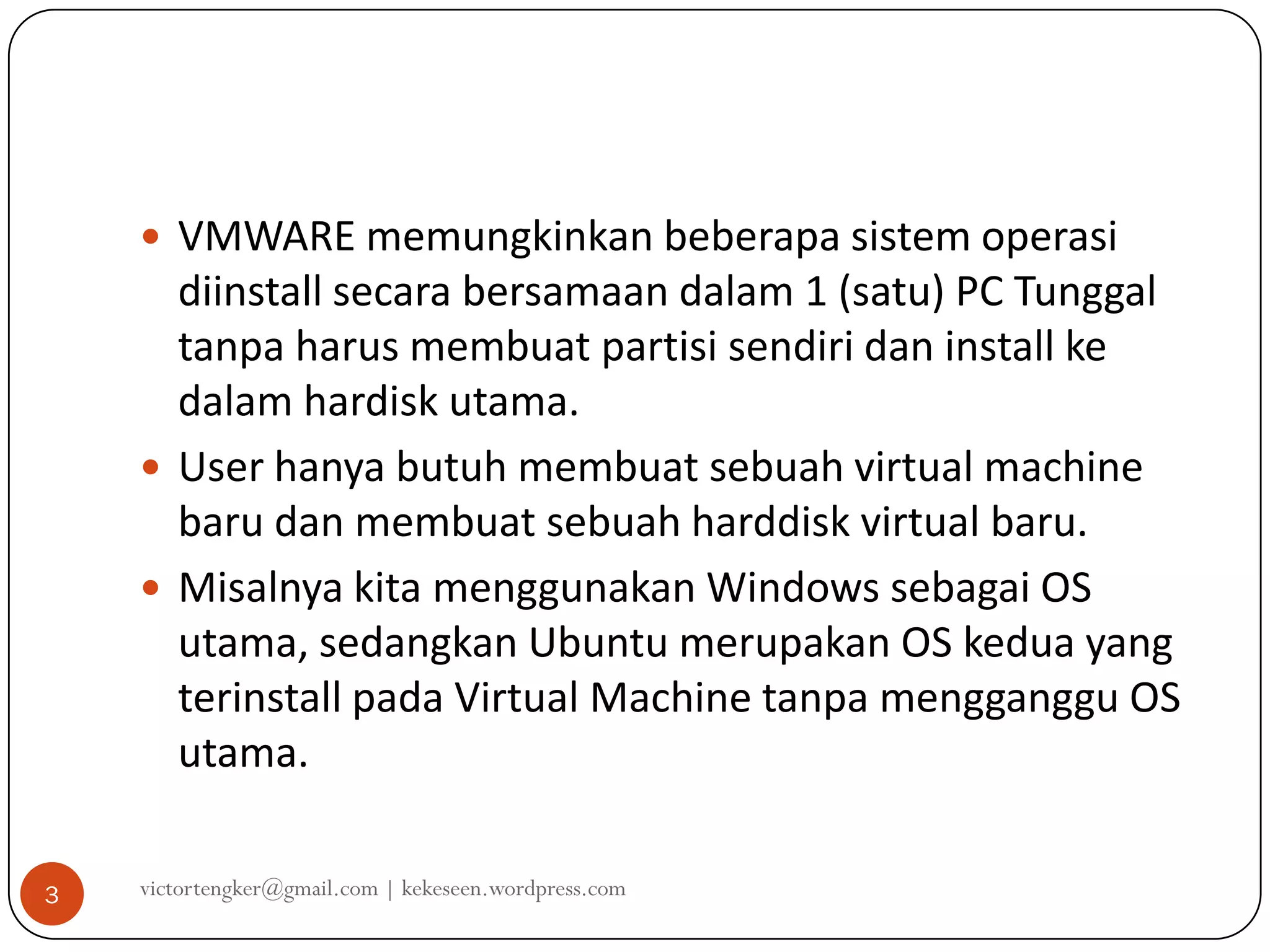Panduan menggunakan vmware workstation v1012 | PDF
