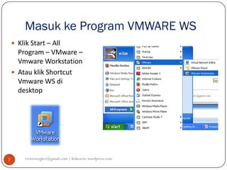 Panduan menggunakan vmware workstation v1012 | PDF