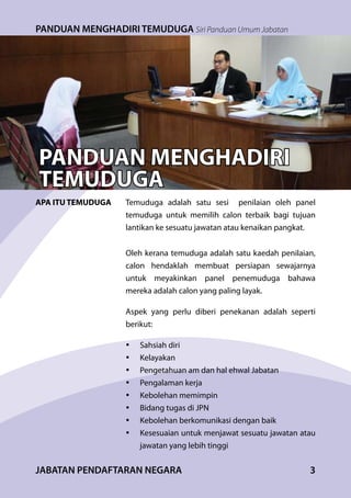 Panduan menghadiri temuduga zulaeriazz.my