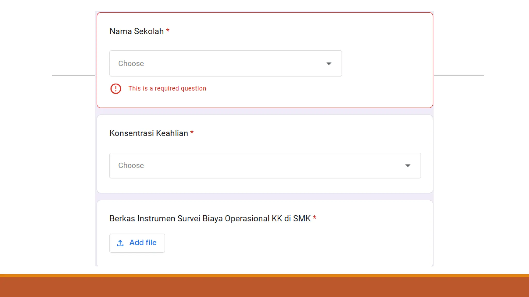 Panduan Mengisi G-form Unggah Instrumen Survei Biaya.pptx