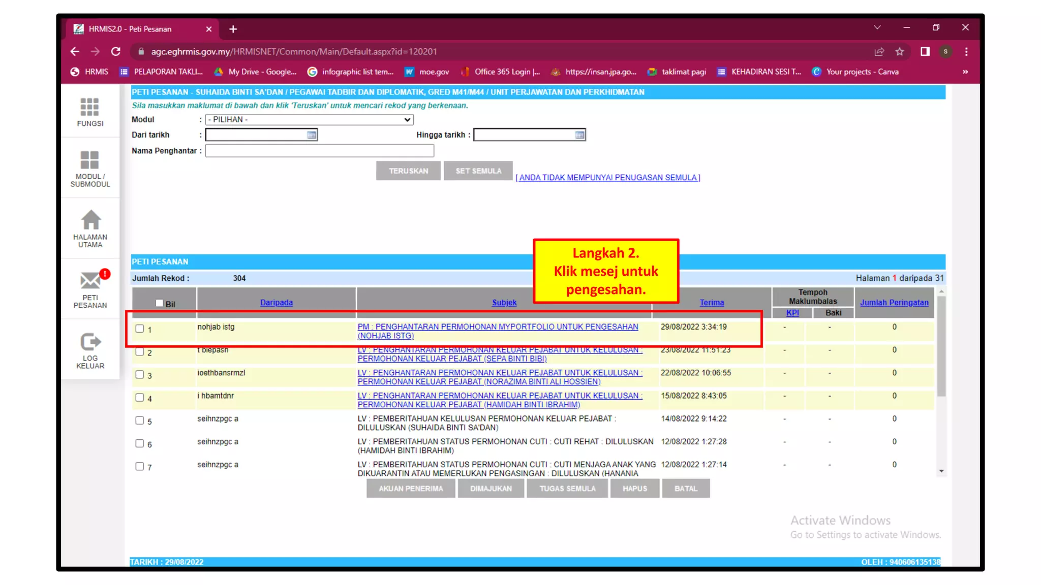 PANDUAN MENGISI MYPORTFOLIO DALAM SISTEM HRMIS_2022.pdf