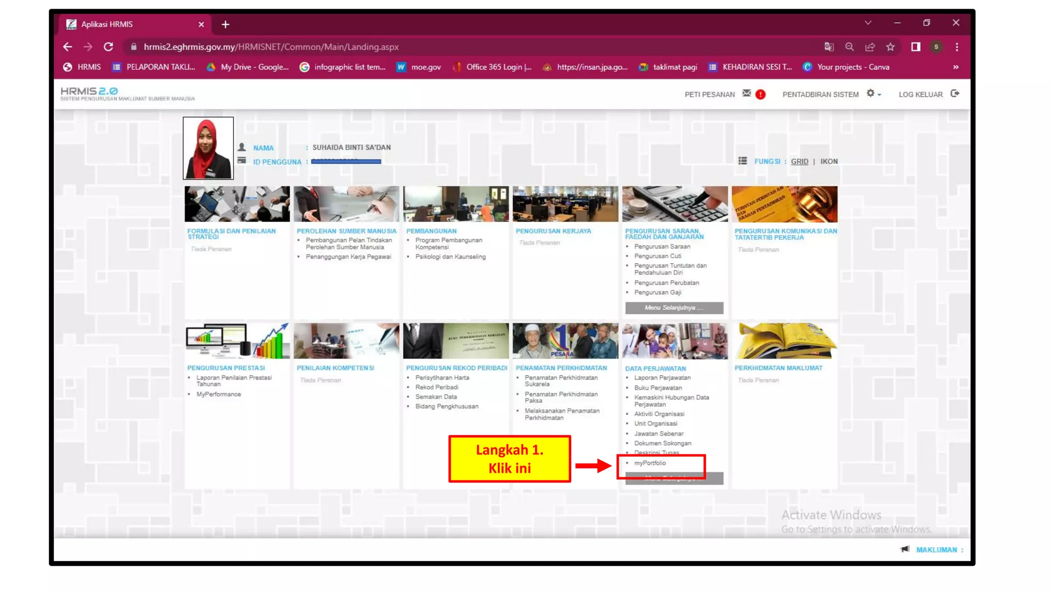 PANDUAN MENGISI MYPORTFOLIO DALAM SISTEM HRMIS_2022.pdf