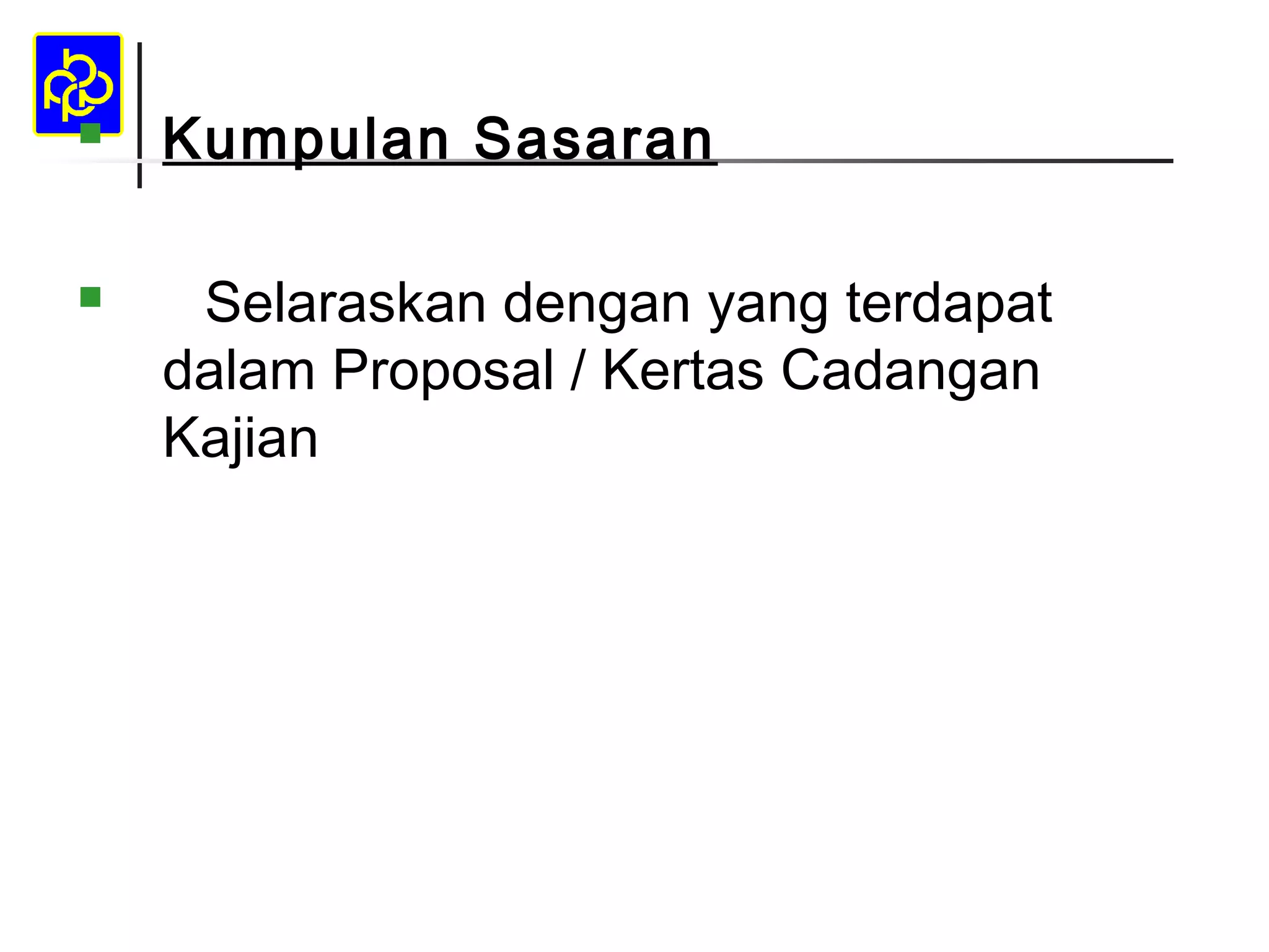 Panduan menulis laporan kajian | PPT