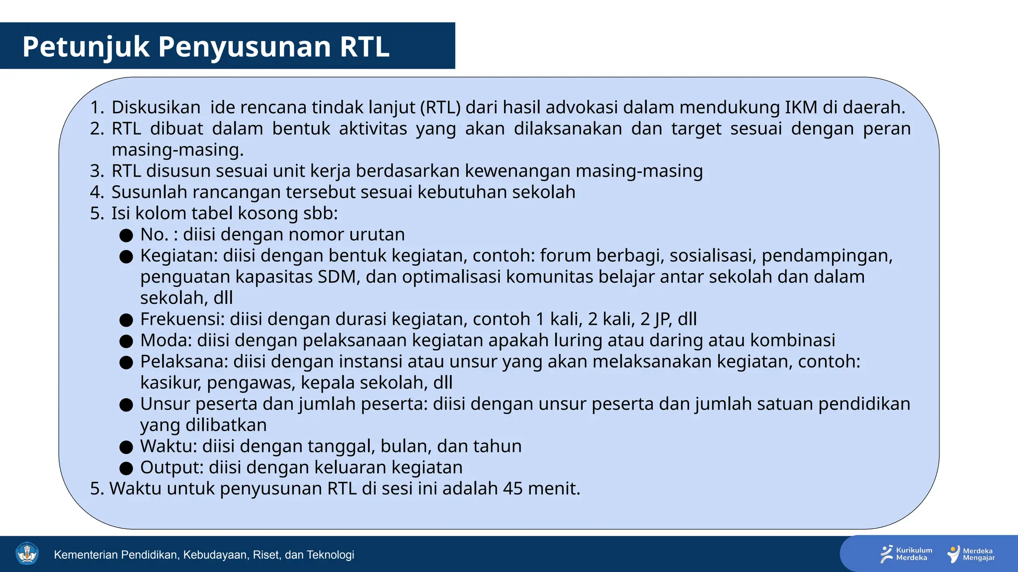 Panduan Menyusun Rencana tindak lanjut.ppt