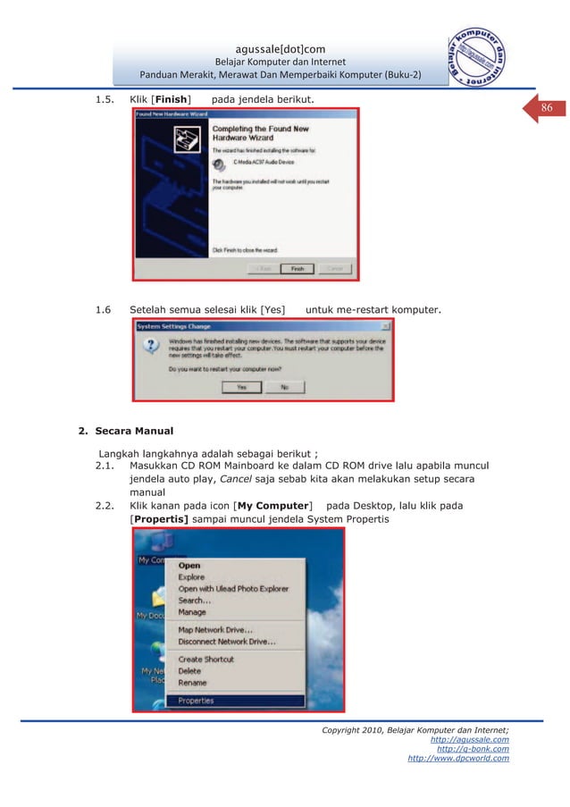 Panduan merawat komputer | PDF