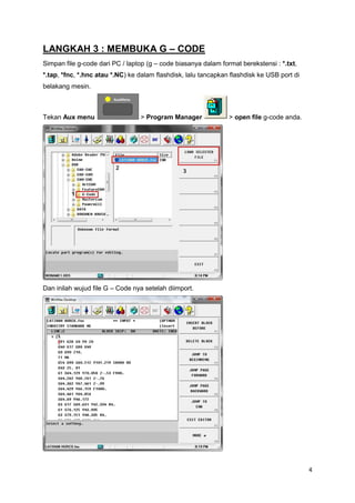 Panduan mesin cnc hurco vmx 24 | PDF