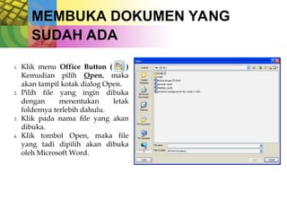 Panduan microsoft Word_Pengenalan Dasar Microsoft Word.ppt