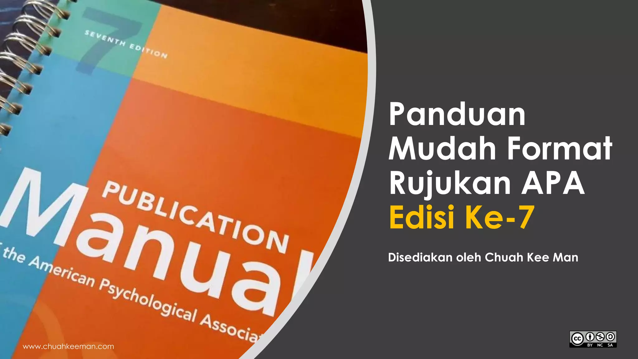 Panduan Mudah Format APA Edisi ke-7 | PDF