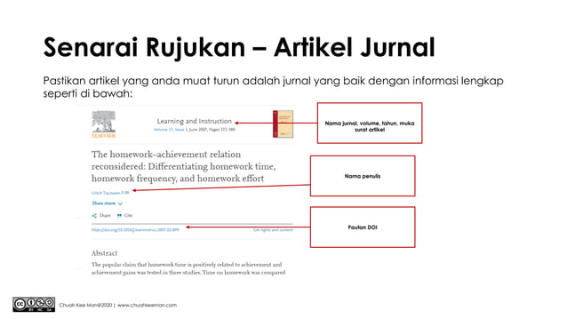 Panduan Mudah Format APA Edisi ke-7 | PDF
