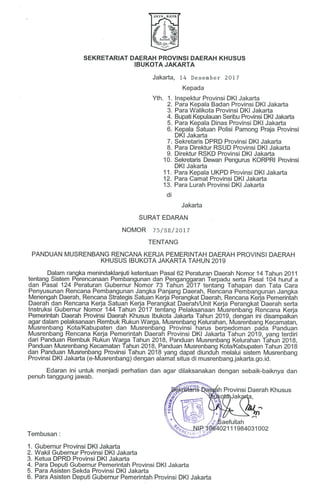 Panduan musrenbang | PDF