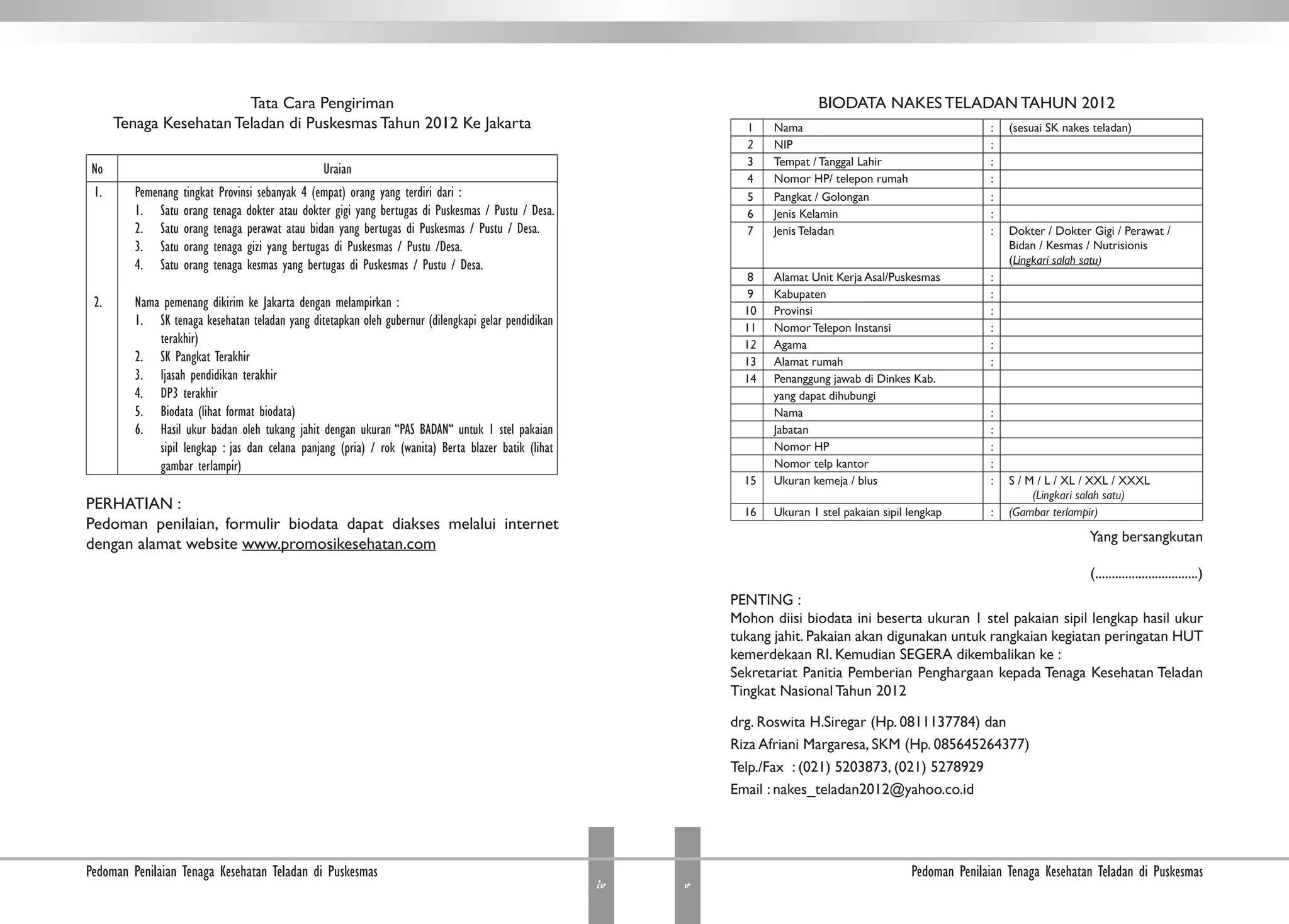 Panduan nakes teladan | PDF