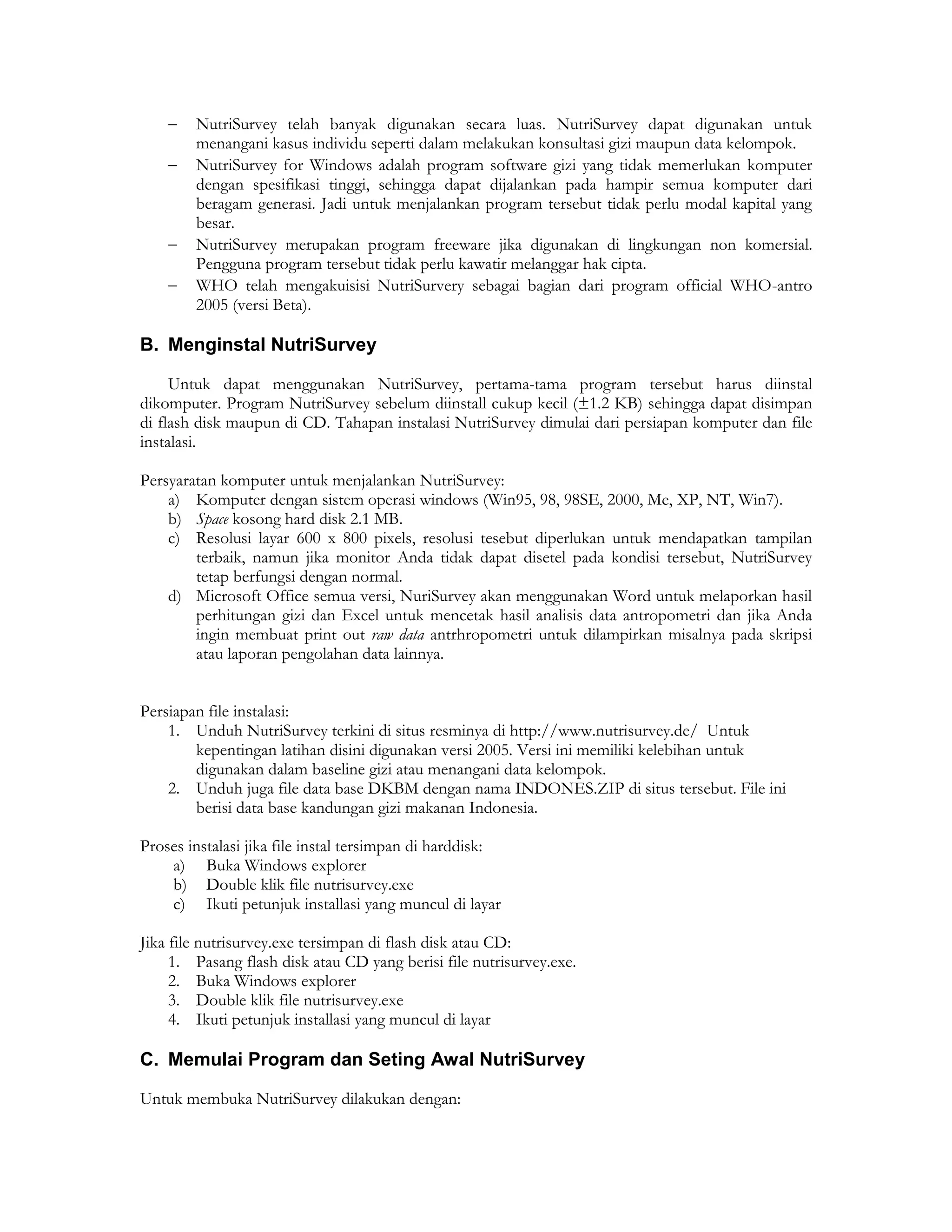 tip & trik nutrisurvey utk menganalisis kecukupan gizi individu ...