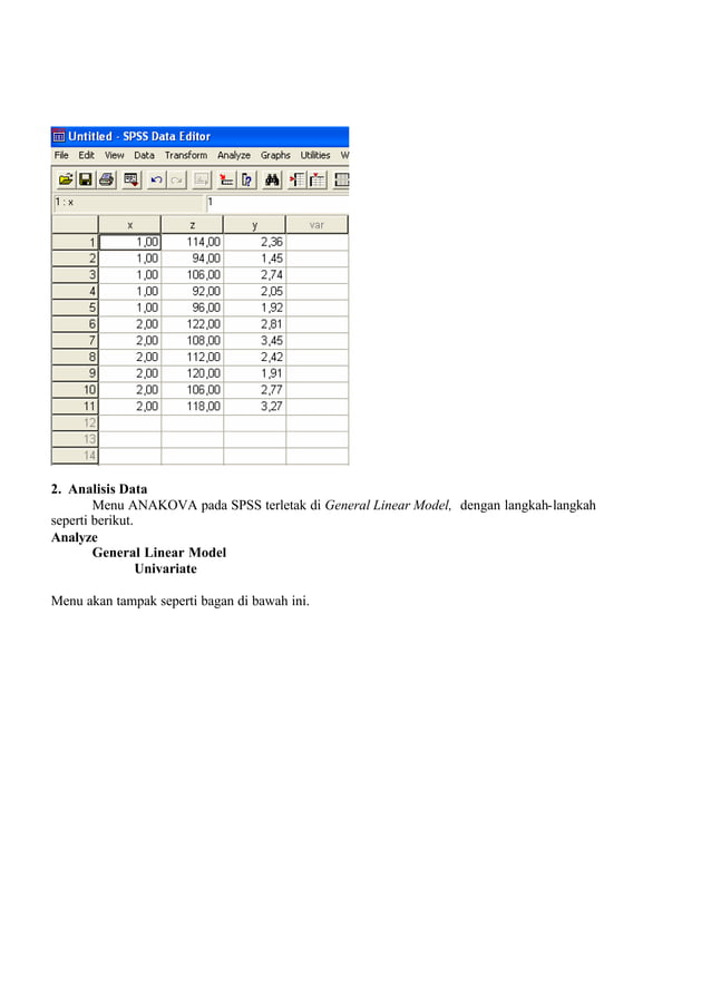 Panduan olah data spss | PDF