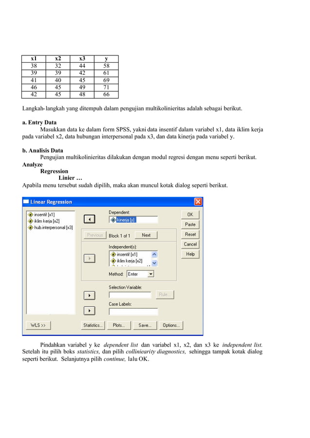 Panduan olah data spss | PDF
