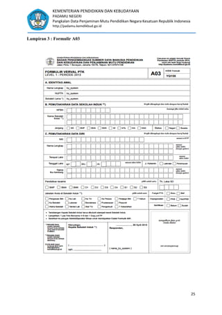 Panduan Penggunaan Aplikasi PADAMU NEGERI | PDF
