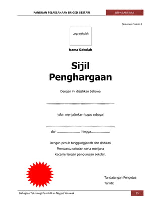 Panduan pelaksanaan briged bestari negeri sarawak | PDF