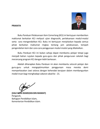Panduan Pelaksanaan KCJ .pdf Kementerian Pendidikan Malaysia | PDF