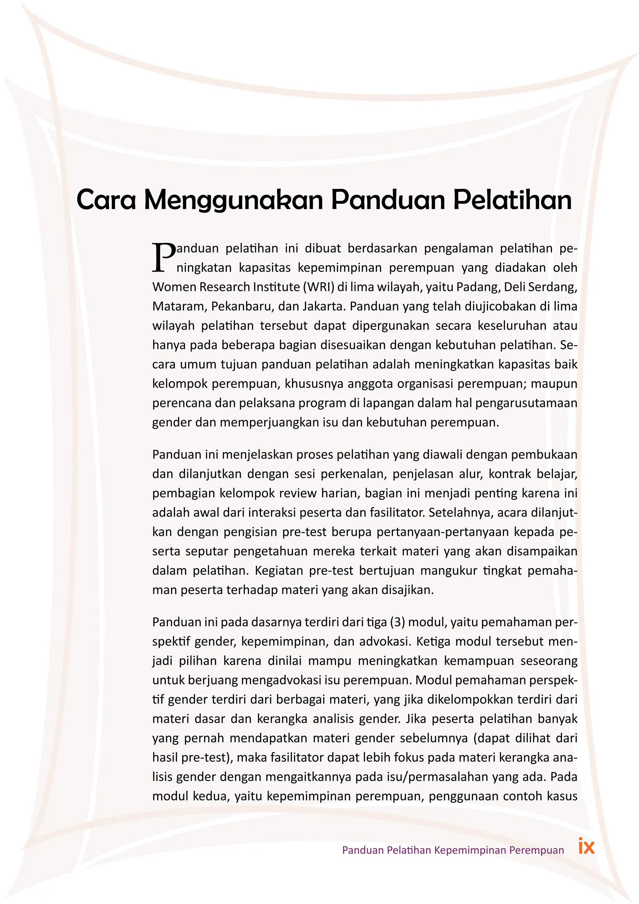 Panduan Pelatihan Kepemimpinan Perempuan - Tim Penulis.pdf