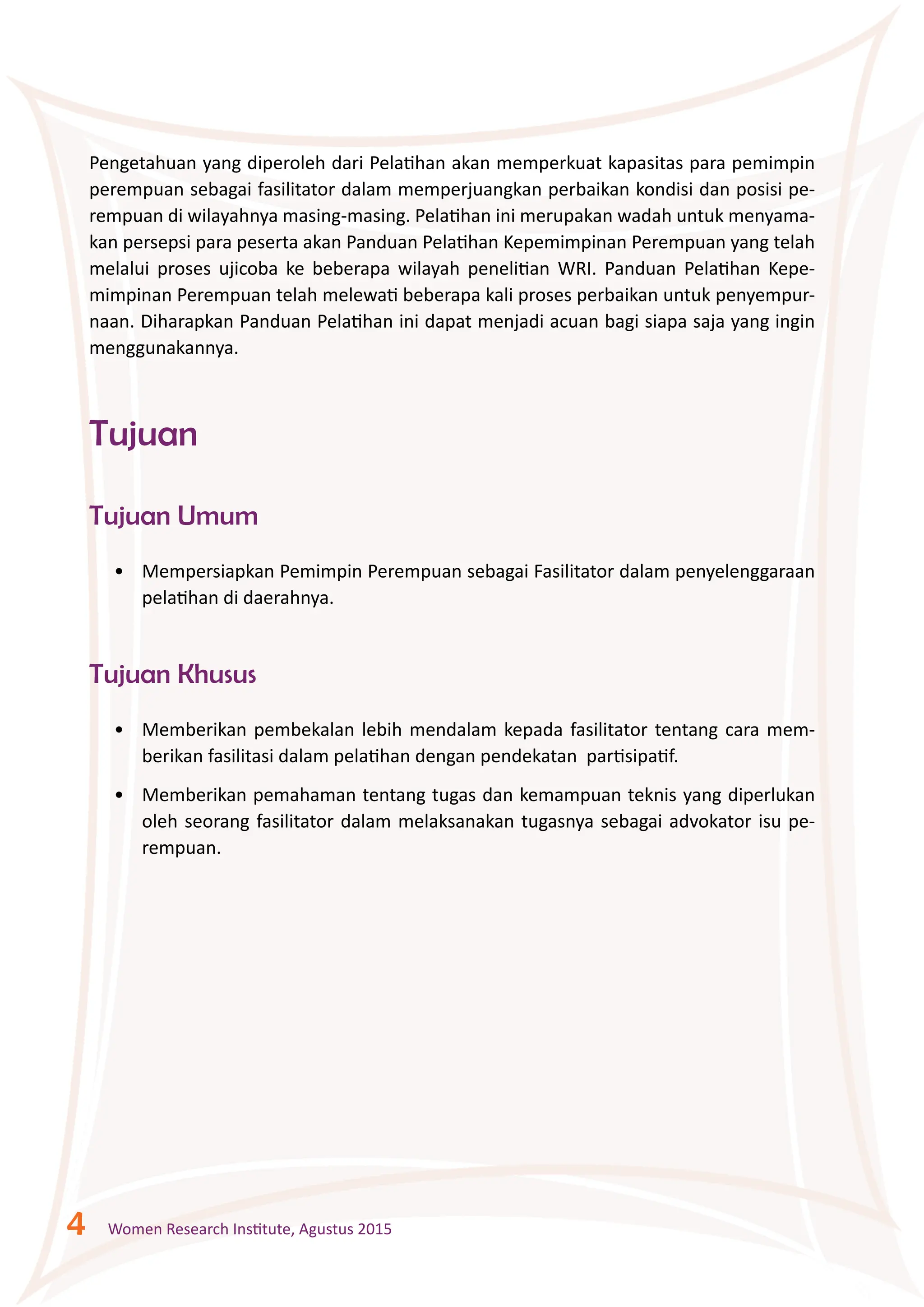 Panduan Pelatihan Kepemimpinan Perempuan - Tim Penulis.pdf