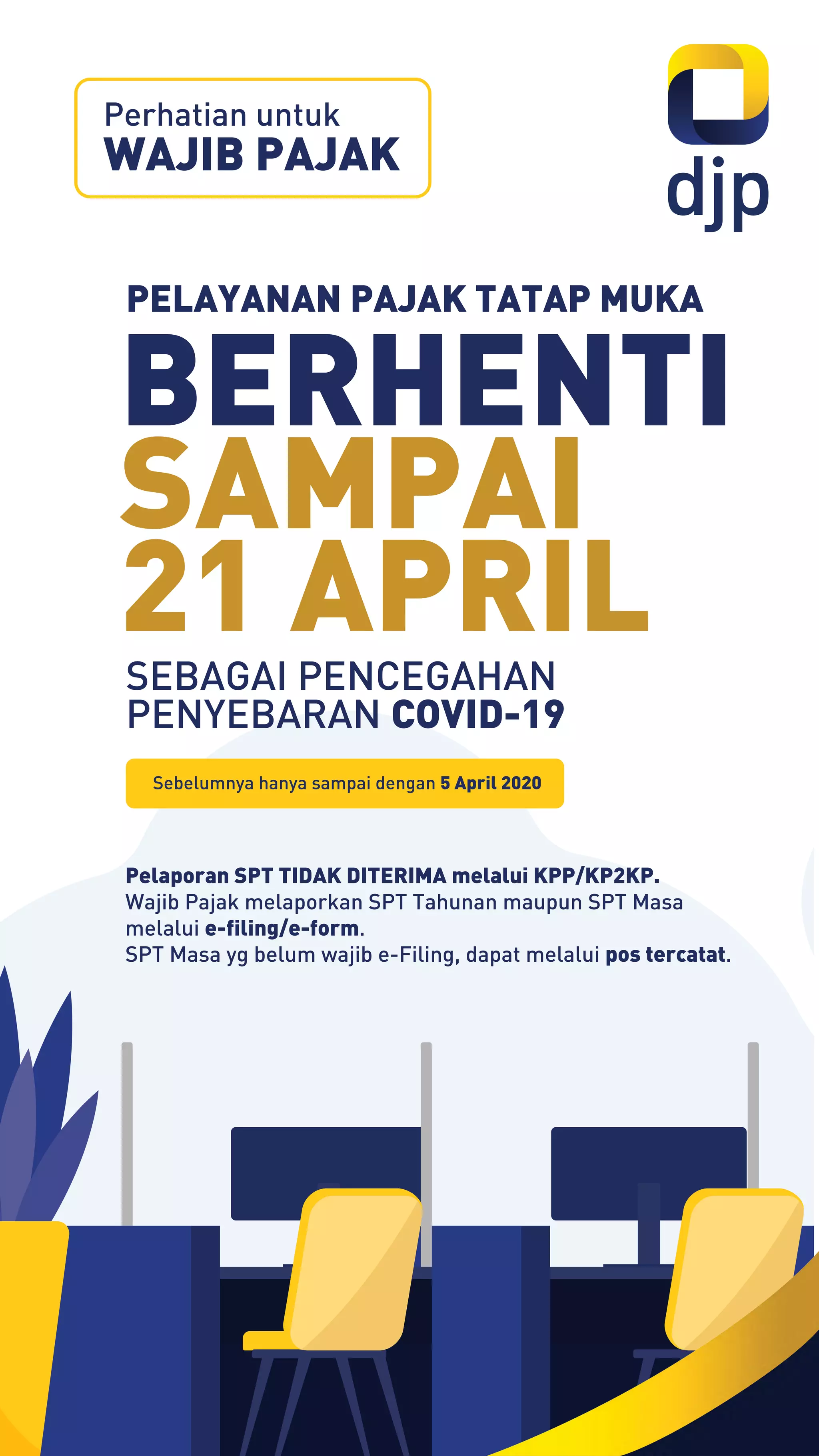 Panduan Pelayanan DJP tanpa tatap muka (covid 19) | PDF