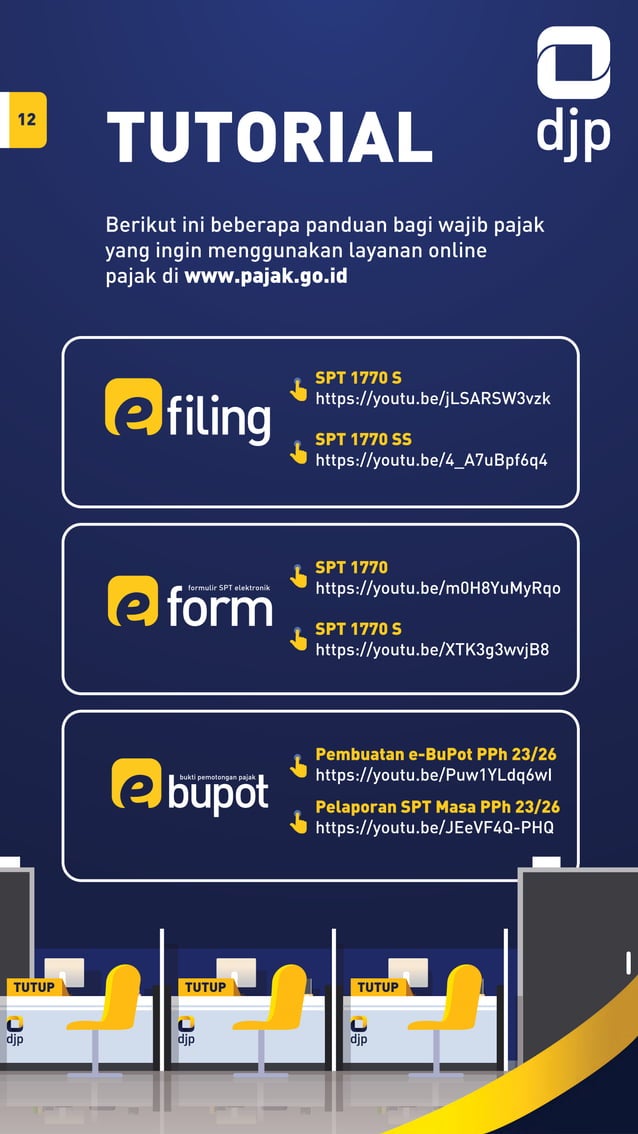 Panduan Pelayanan DJP tanpa tatap muka (covid 19) | PDF