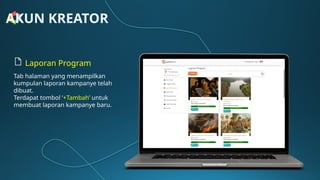 Panduan Pembuatan Akun Kreator & Kampanye.pptx